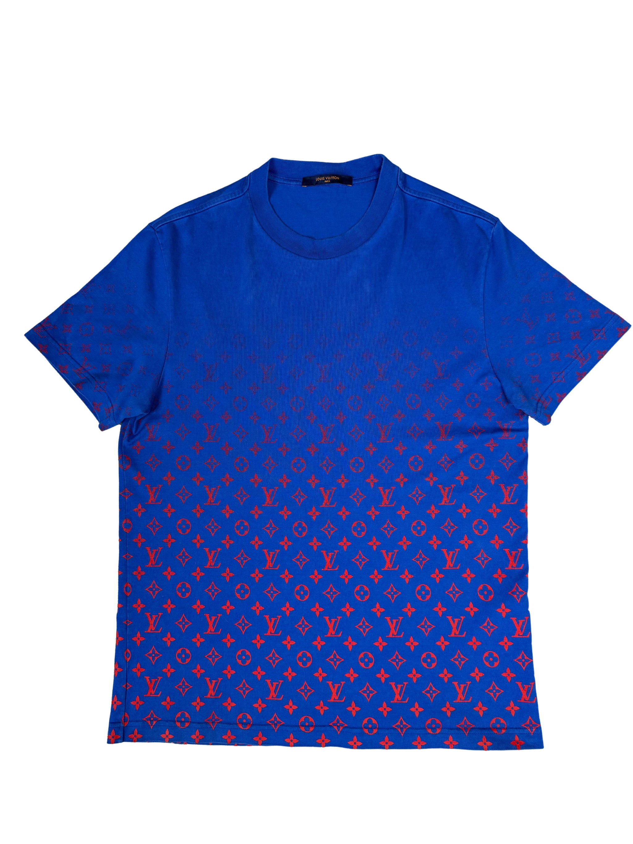 Louis Vuitton Monogram Gradient T-Shirt - Blue